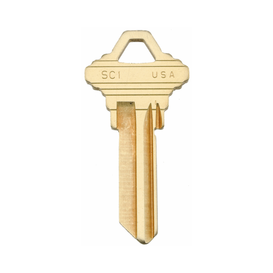 Schlage (SC1) 5-Pin Code Cut Key – Everything Locks